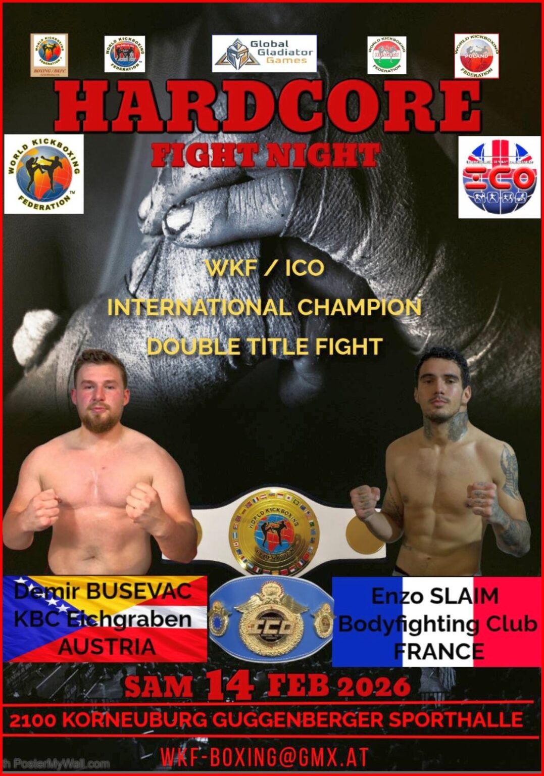 World Kickboxing Federation Europe – we are the real global player